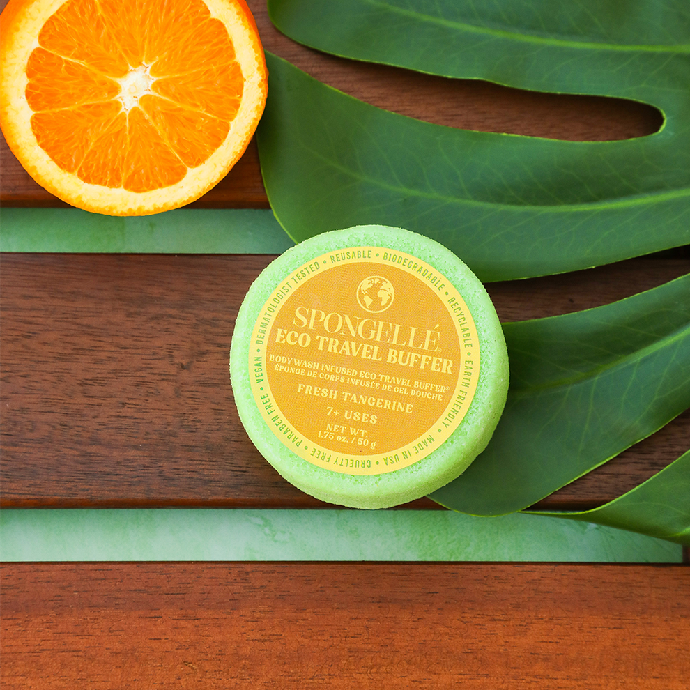 Fresh Tangerine | Eco Travel Buffer – Three Bees Company